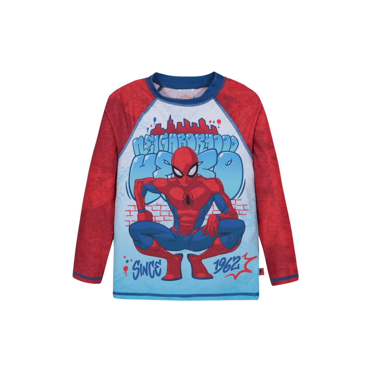 Traje de Baño Niño Poleta UV50 M/Larga Spiderman Disney – Tienda H2O Wear